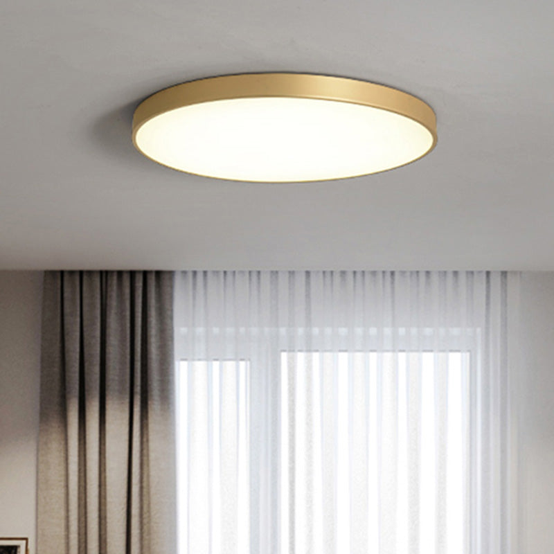 Sleek Round LED Ceiling Lamp for Modern Bedroom and Corridor Lighting ...