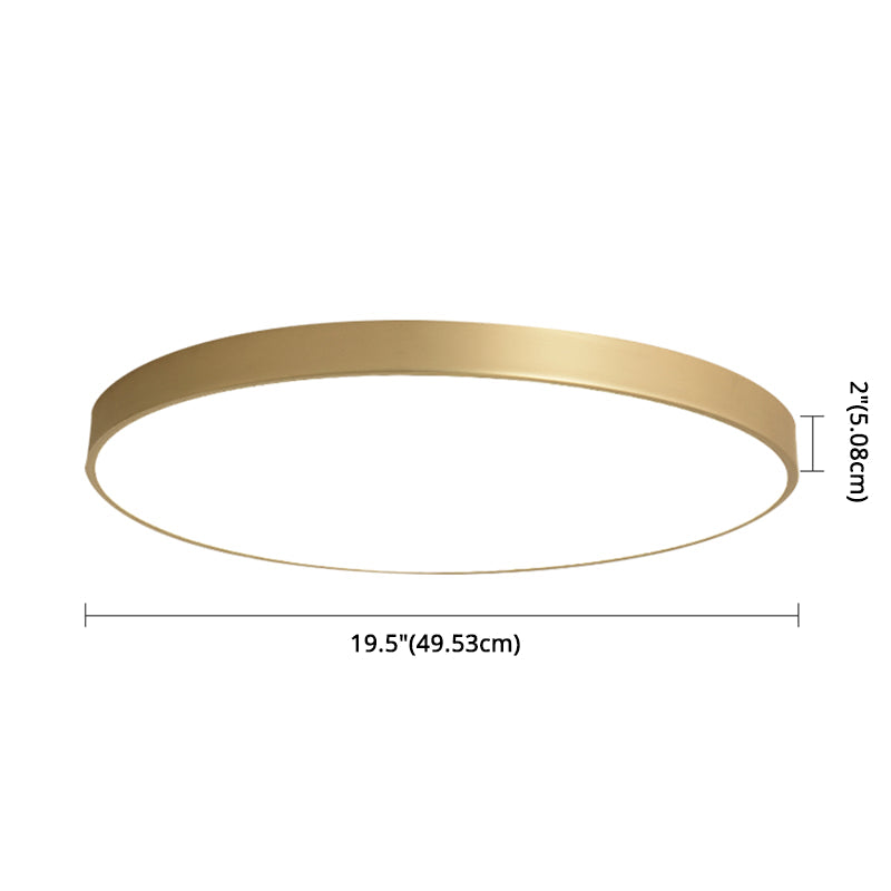 Sleek Round LED Ceiling Lamp for Modern Bedroom and Corridor Lighting ...