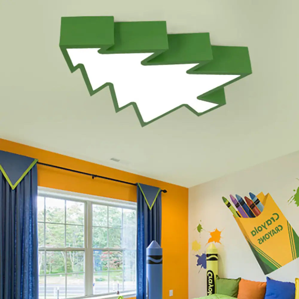 Colorful Cartoon LED Ceiling Lamp: Acrylic Pinaster Flush Ceiling ...