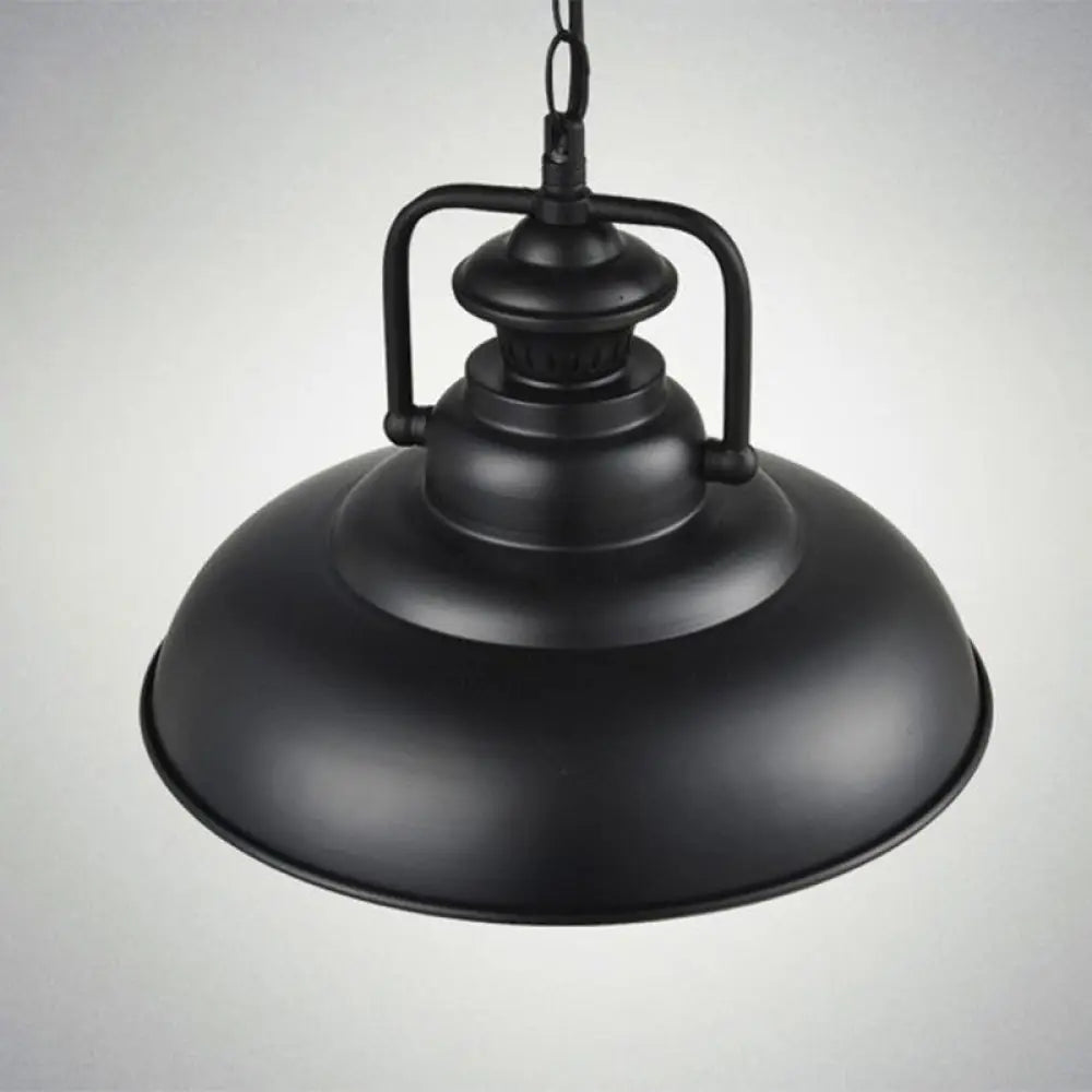 Industrial Ceiling Pendant Light for Dining Room - Single Metal ...