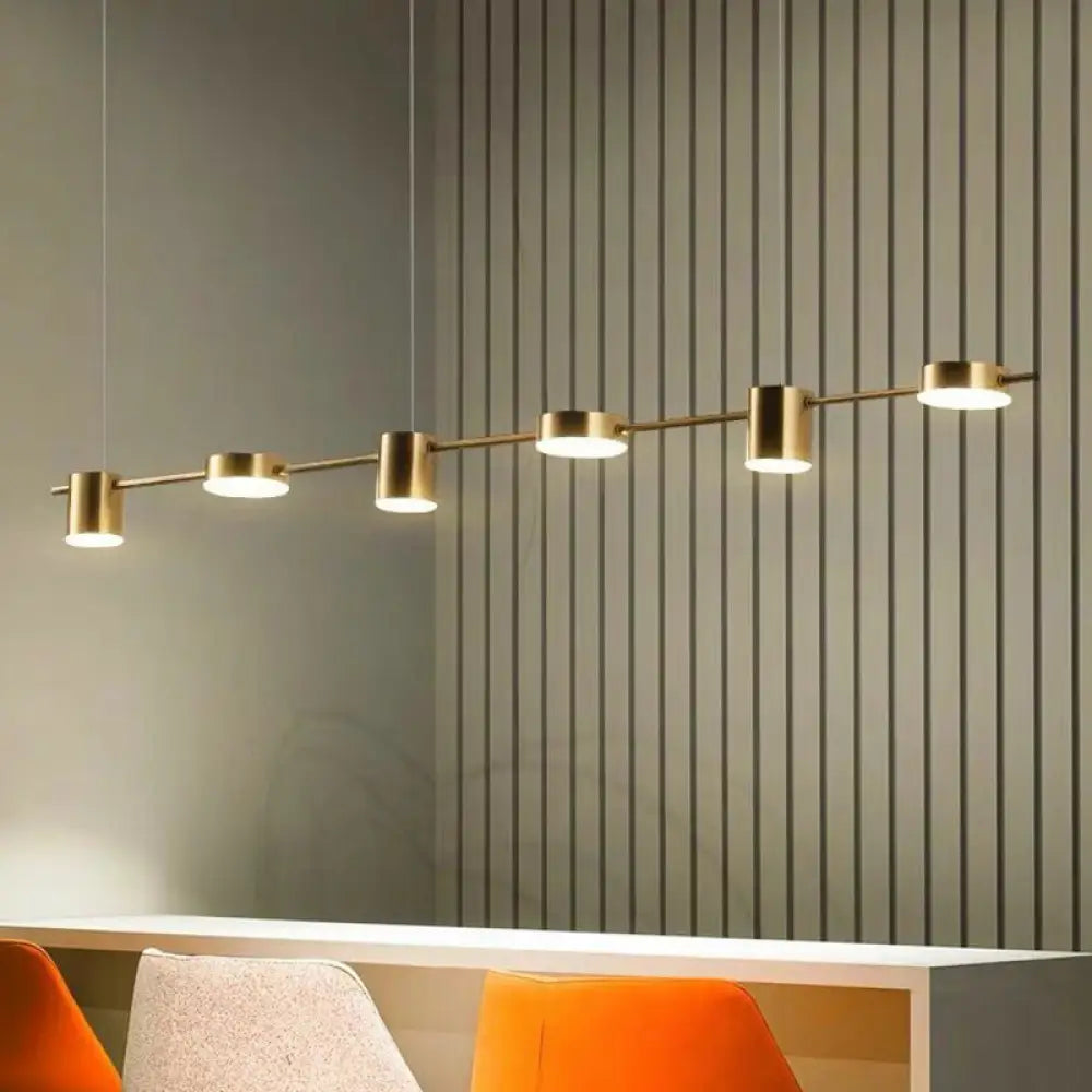 Postmodern Straight Bar LED Ceiling Light for Kitchen Island – Stylish ...